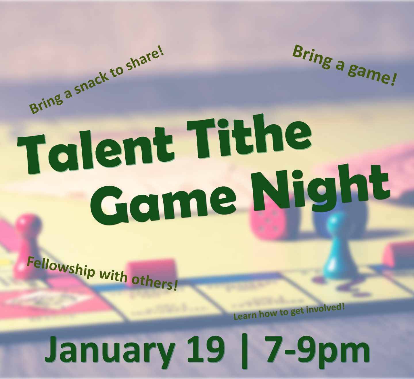 Bethel Church | Talent Tithe Game Night
