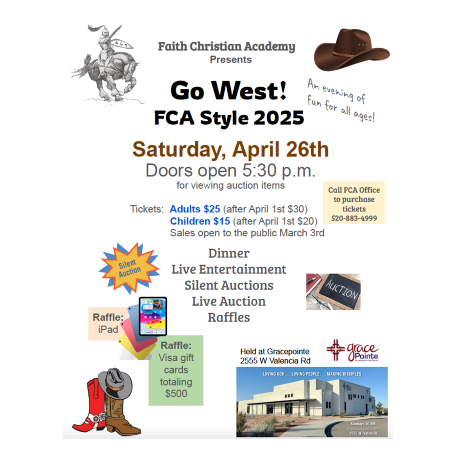 Faith Christian Academy | FCA Style 2025