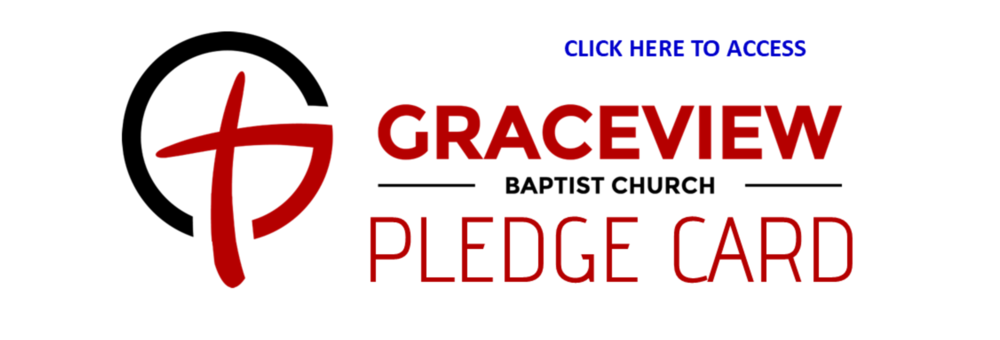 Graceview Baptist Church | Pledge Card