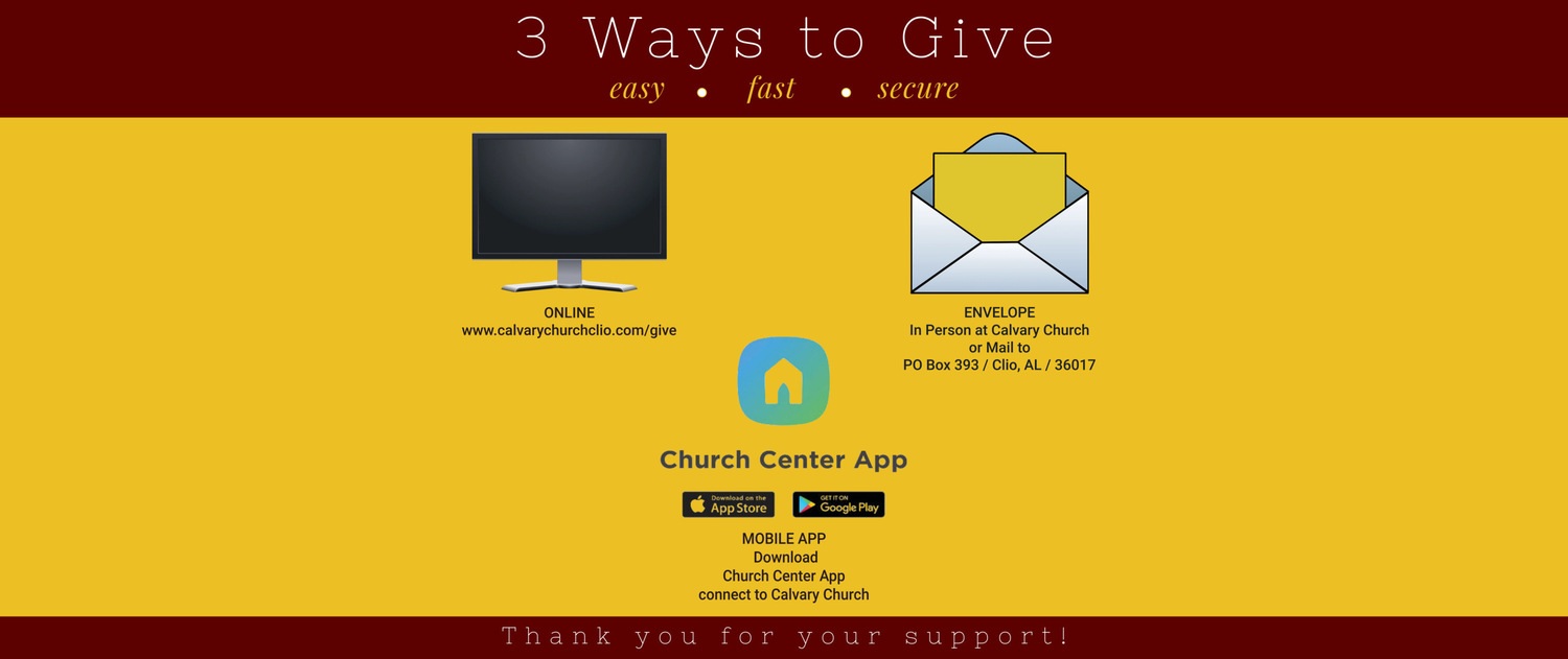 Calvary Assembly of God | Give