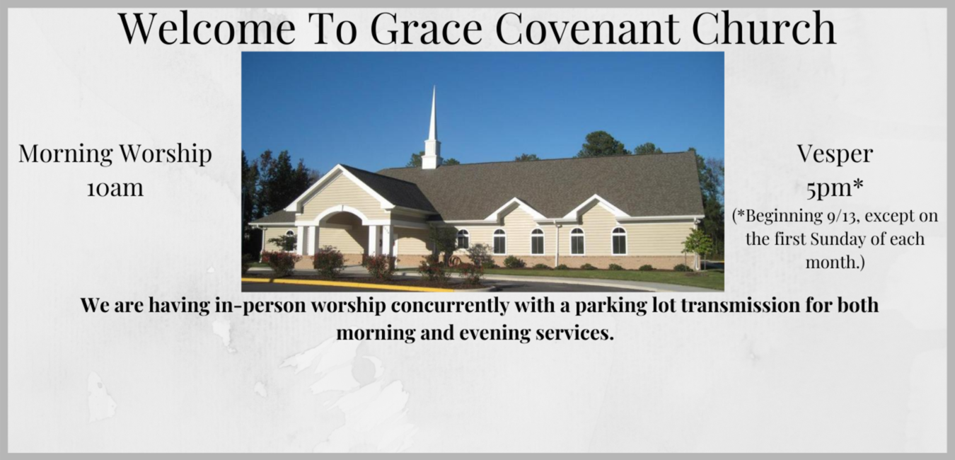 Grace Covenant Church | Welcome