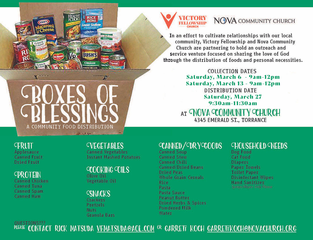 Nova Community Church | Food Distribution