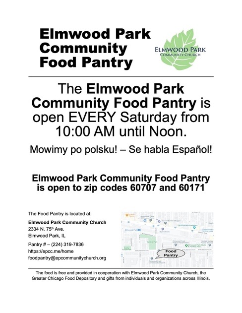 Elmwood Park Community Church | Food Pantry