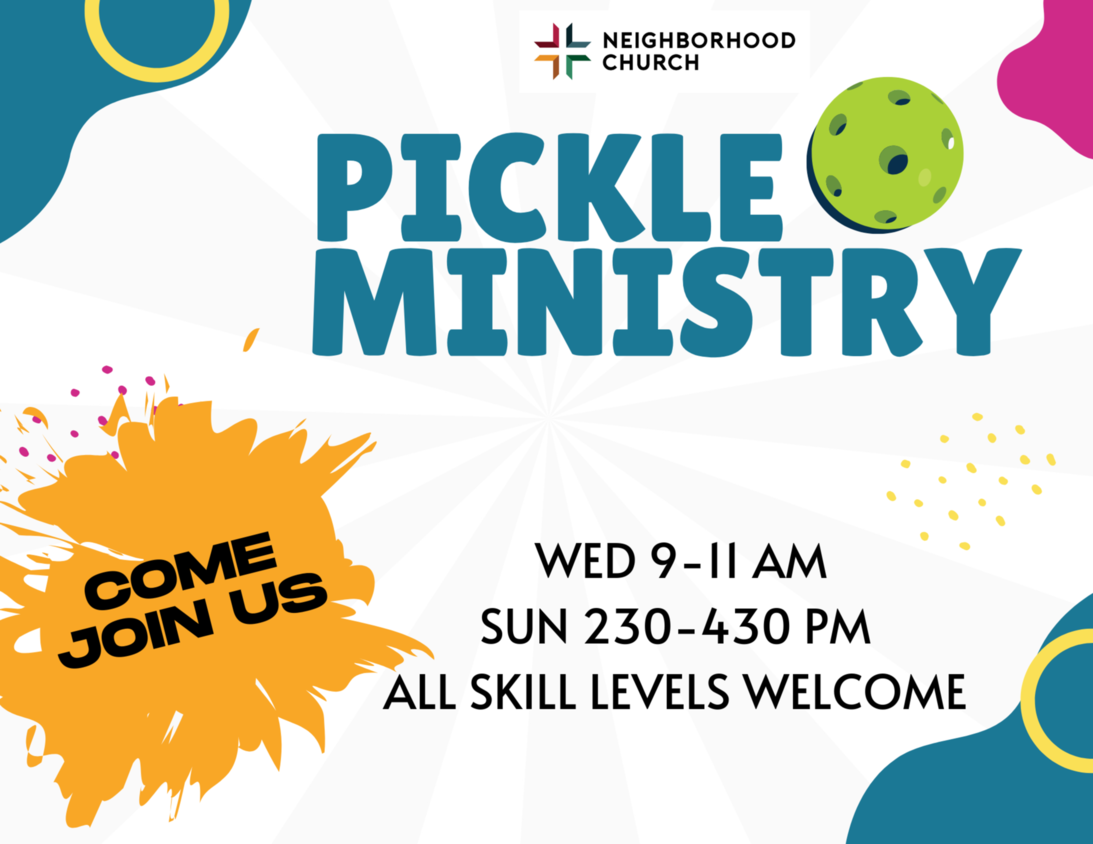 Neighborhood Church | Pickleball Ministry