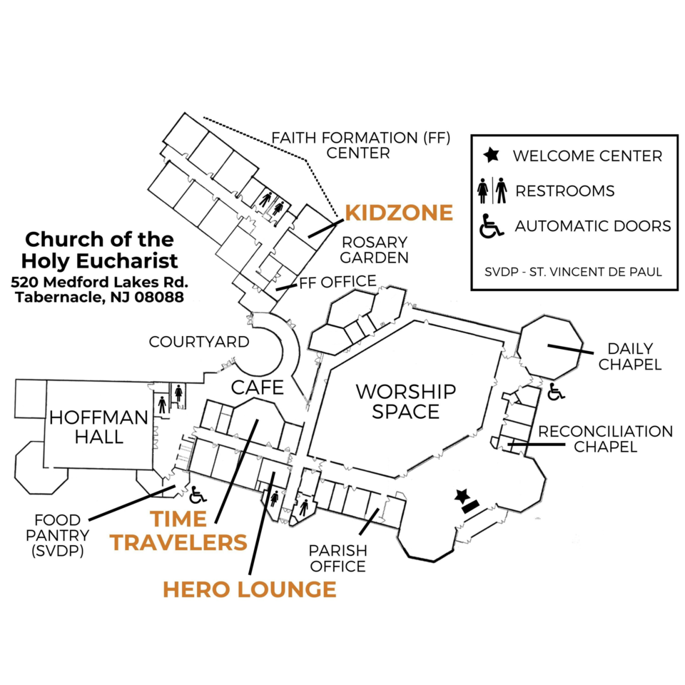 Church of the Holy Eucharist | Church Map