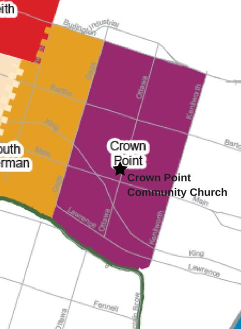 Crown Point Community Church | Our Neighbourhood