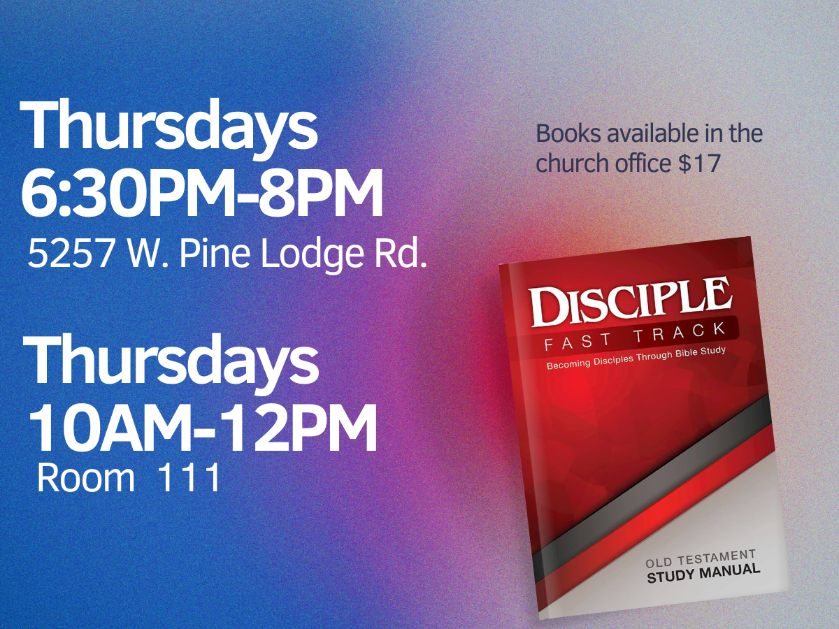 First United Methodist Church | Women's Disciple Bible Study