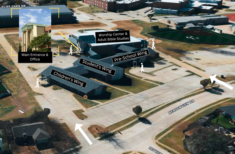 First Baptist Church Corinth | Church Map