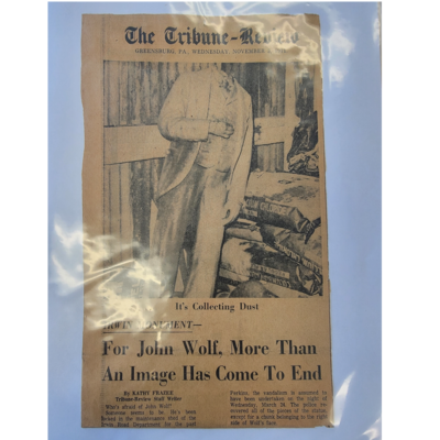 Borough of Irwin | History