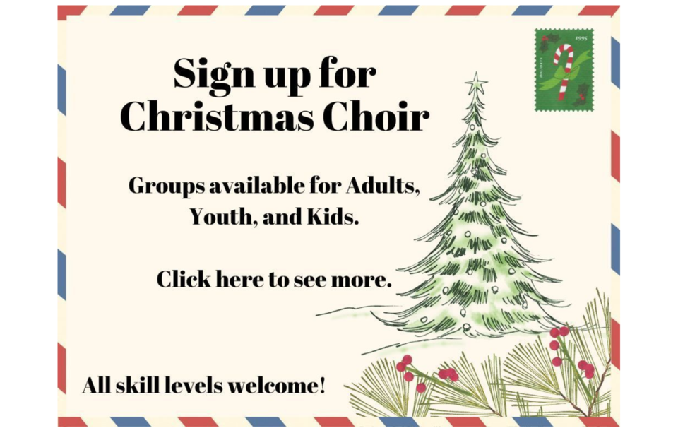The Rock Church | Christmas Choir Sign-ups