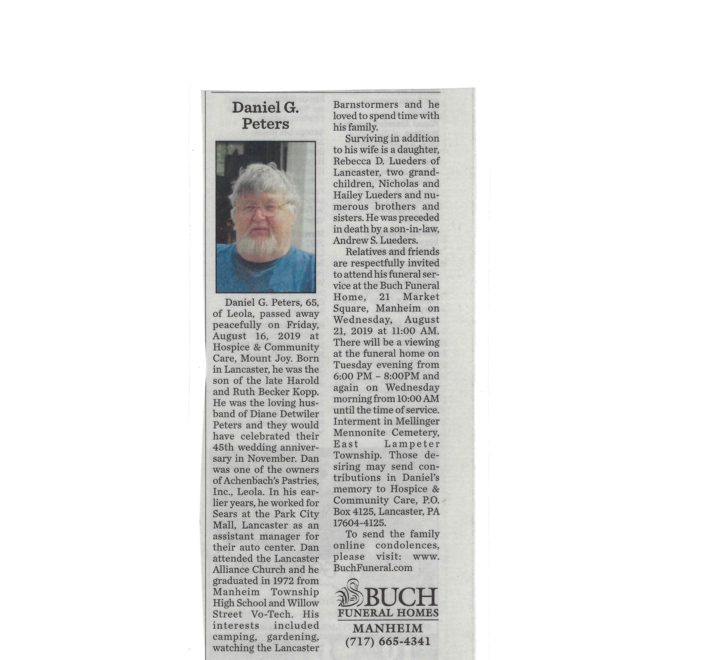 Achenbachs Pastry Inc | Current News