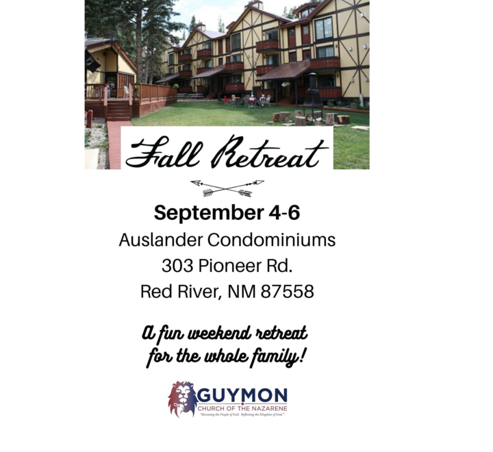 Guymon Church of the Nazarene | Fall Retreat 2020