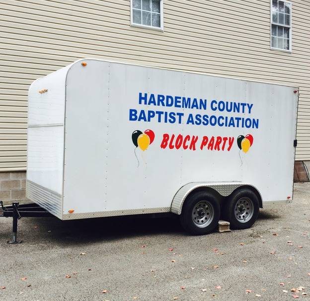 Hardeman County Baptist Association | Block Party Trailers