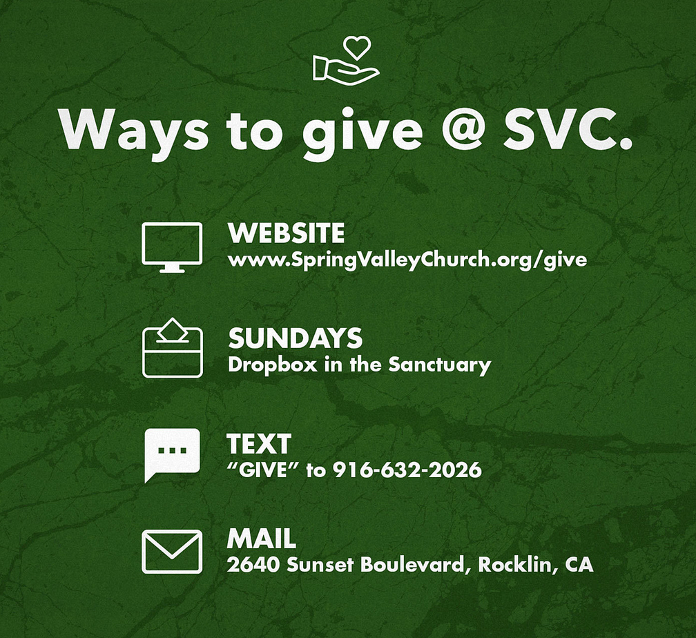 Spring Valley Church | Home