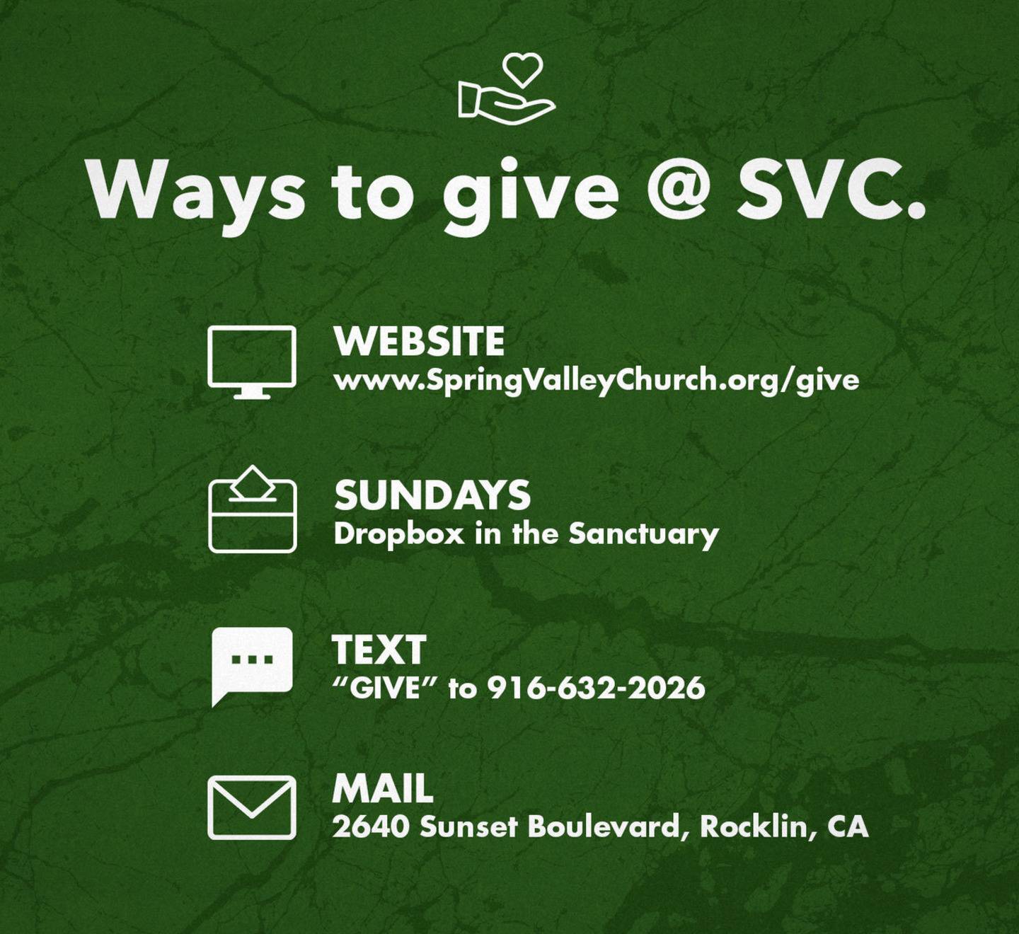 Spring Valley Church | Home