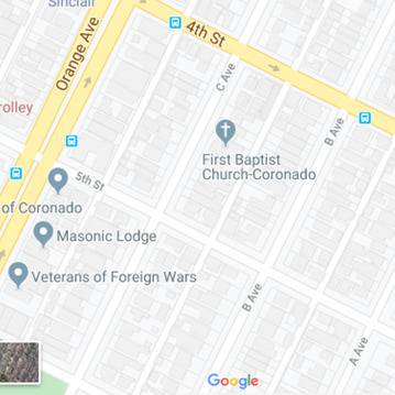 First Baptist Church of Coronado | CONTACT