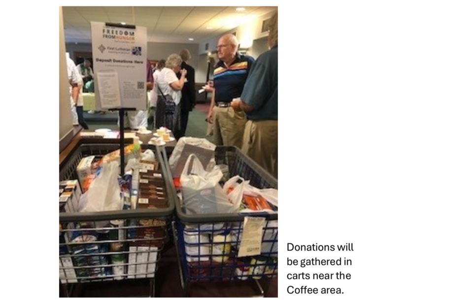 First Lutheran Church | Food