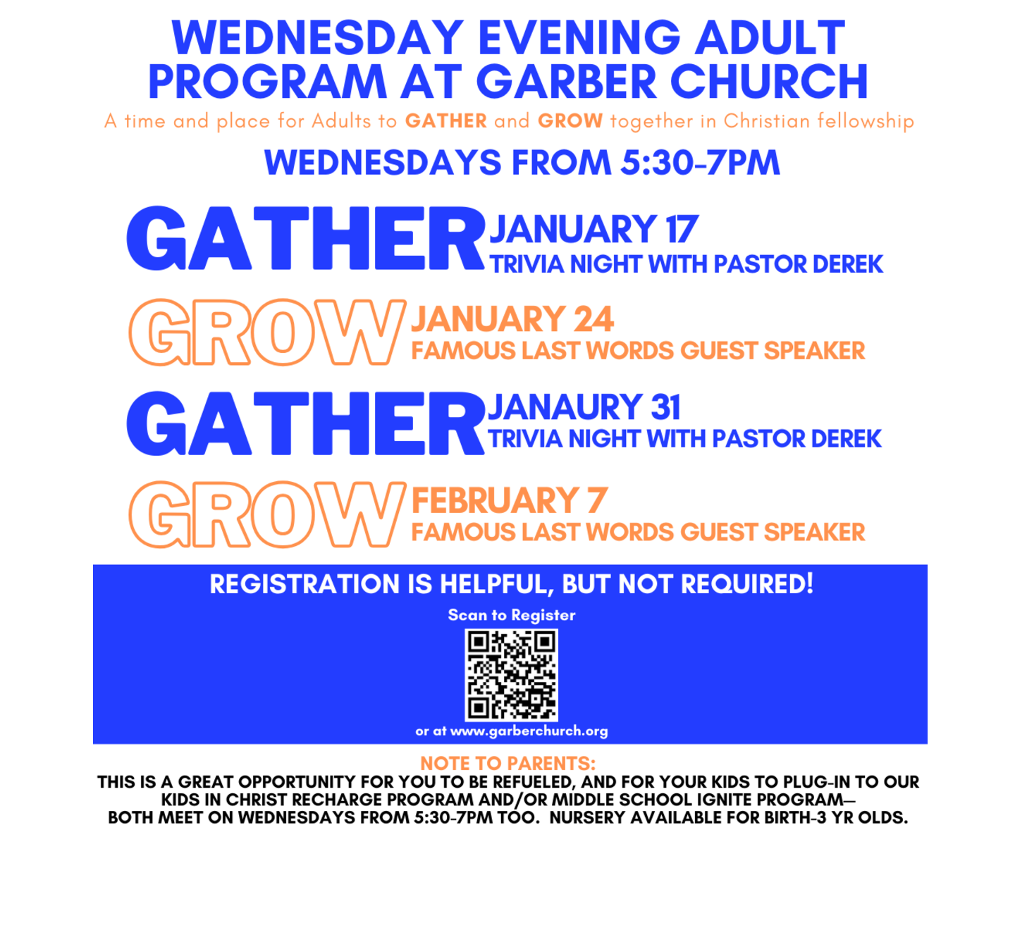 Garber Methodist Church | HOME