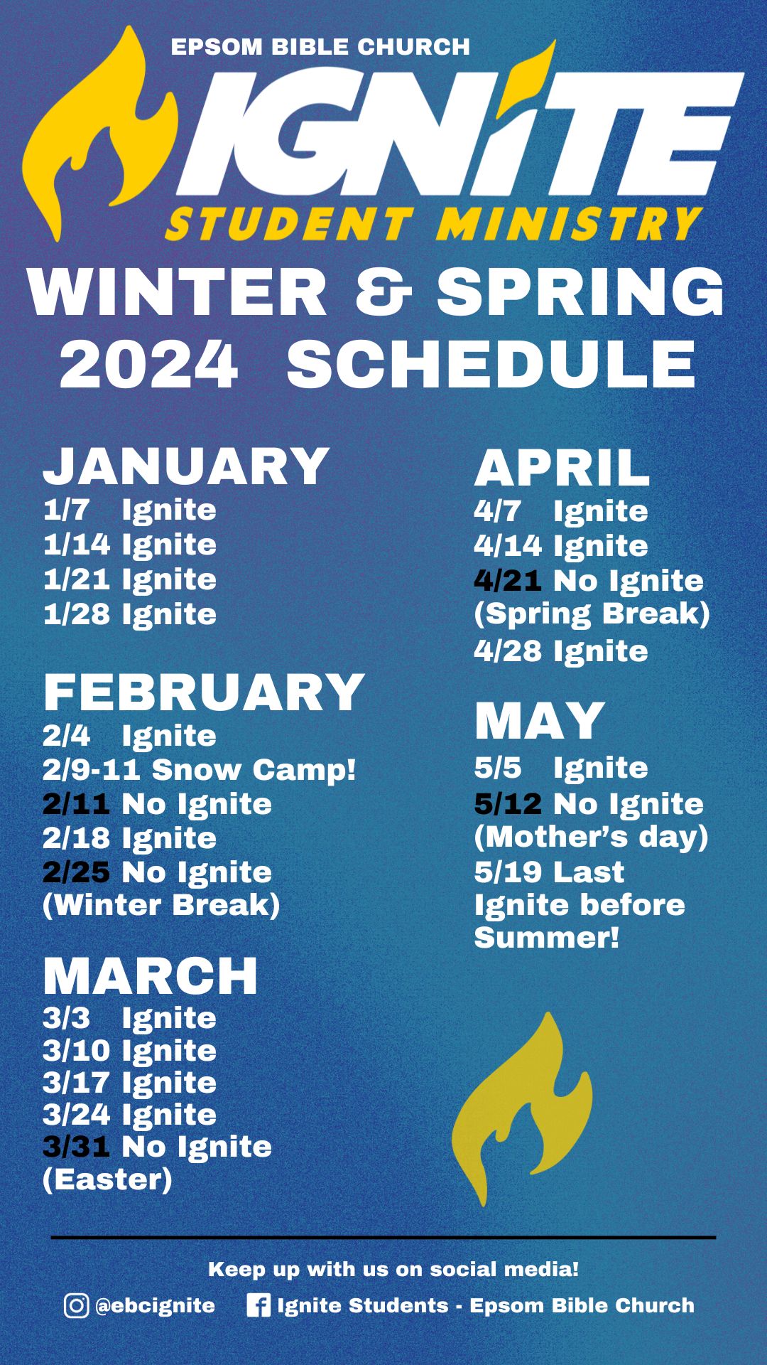 Epsom Bible Church | Ignite (Students)