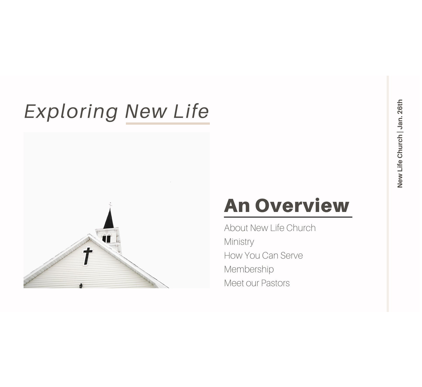 New Life Church | UPCOMING EVENTS
