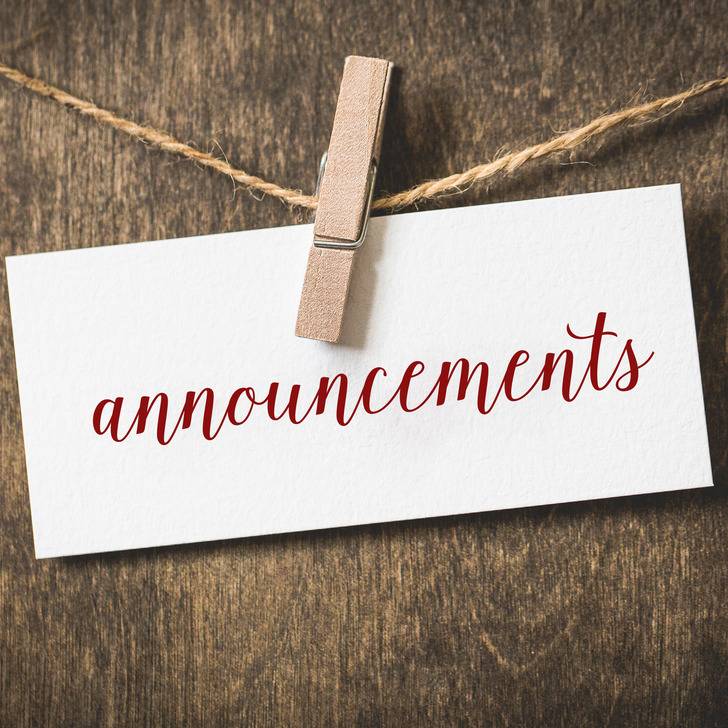 Luther Memorial Church | Weekly Announcements