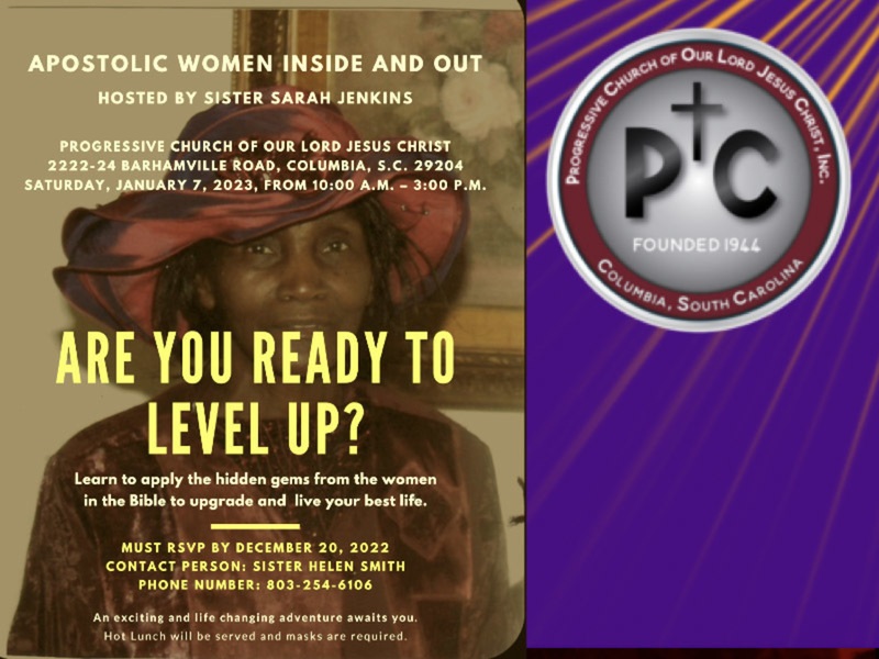 Progressive Church Of Our Lord Jesus Christ | Church News