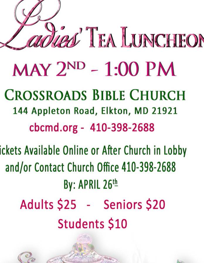 Crossroads Bible Church | Ladies Tea