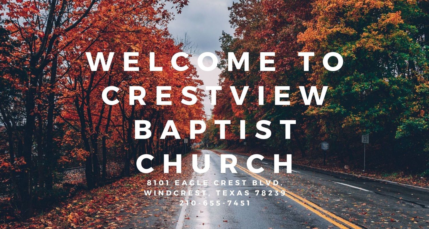 Crestview Baptist Church | HOME