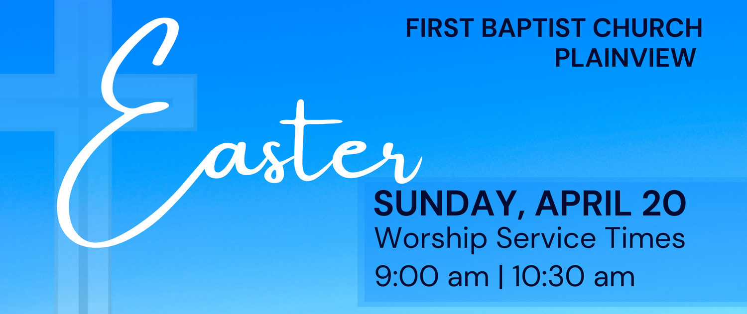 First Baptist Church Plainview | Home
