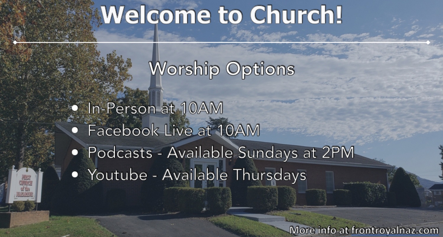 Front Royal First Church of the Nazarene | Home