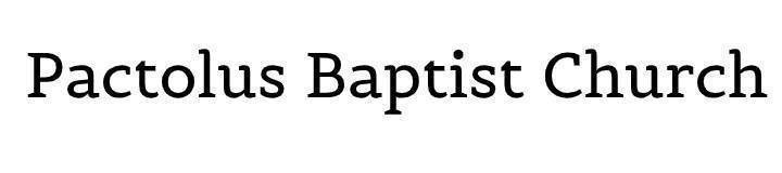 Pactolus Baptist Church | Calendar