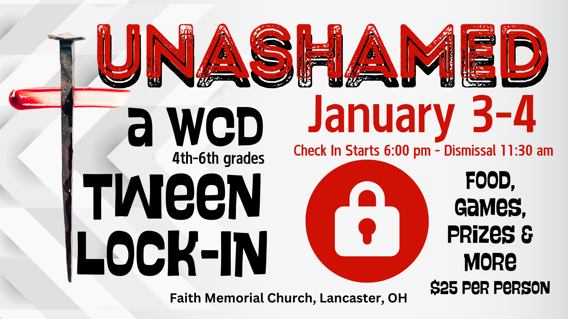 ECY Dept - The Churches of Christ in Christian Union- | Tween Lock-in