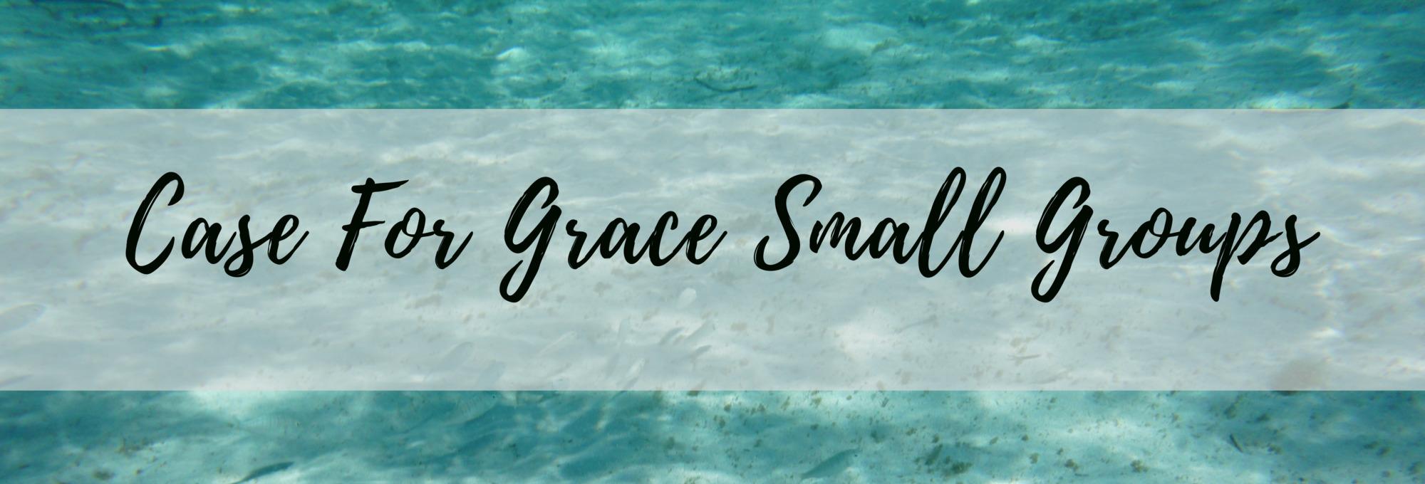 McDonald Presbyterian Church | The Case For Grace - Study Groups