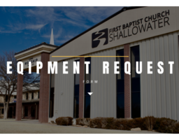 First Baptist Church Shallowater | Registrations