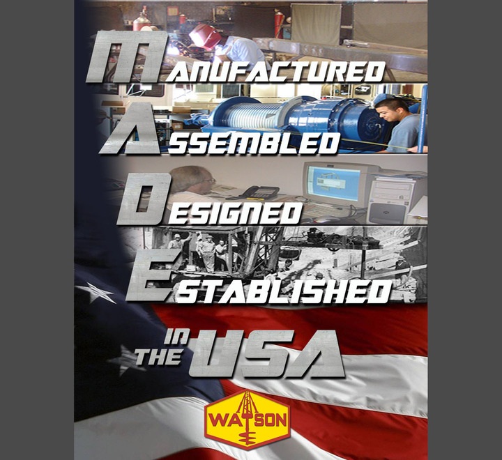 Watson Drill Rigs | Made in the USA