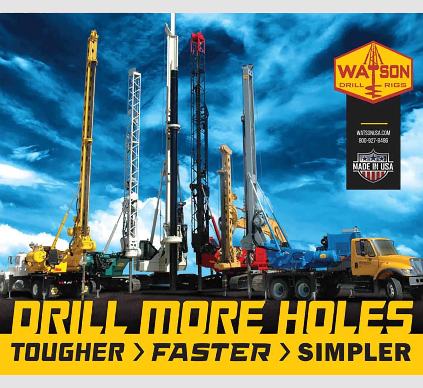 Watson Drill Rigs | Home