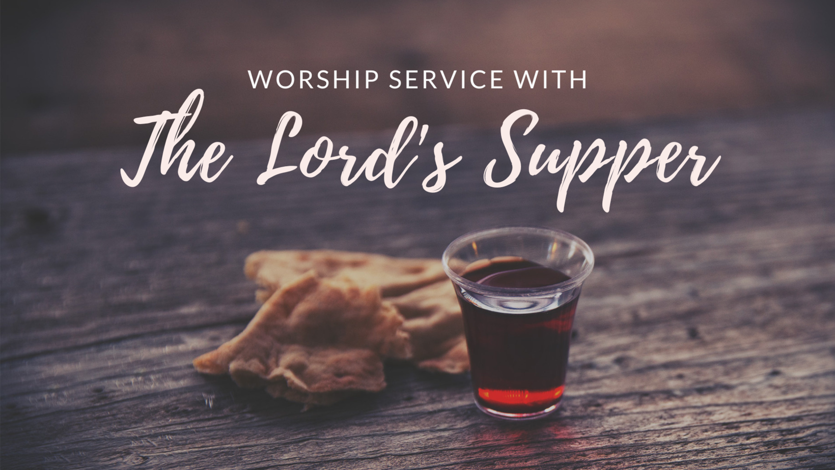 Neelsville Presbyterian Church | The Lord's Supper | Sun, Jul 20th
