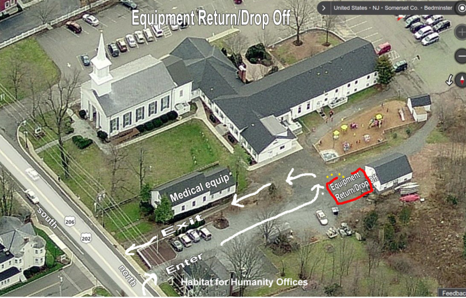 Pluckemin Medical Equipment Ministry | Maps / Directions