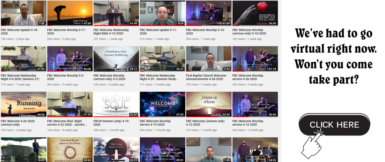 First Baptist Welcome | Home