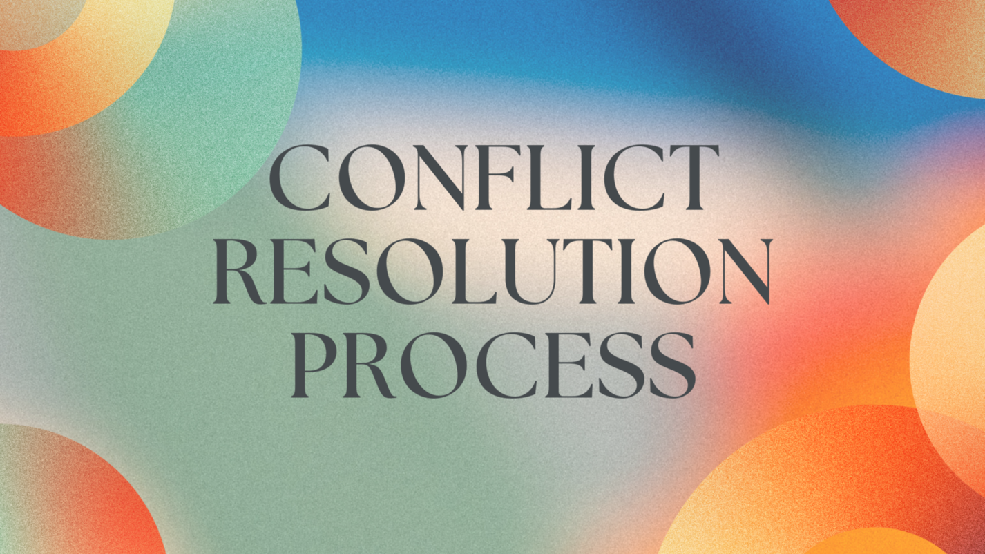 NewLife Community Church | Conflict Resolution Process