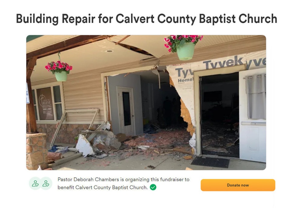 Calvert County Baptist Church | Repair Church