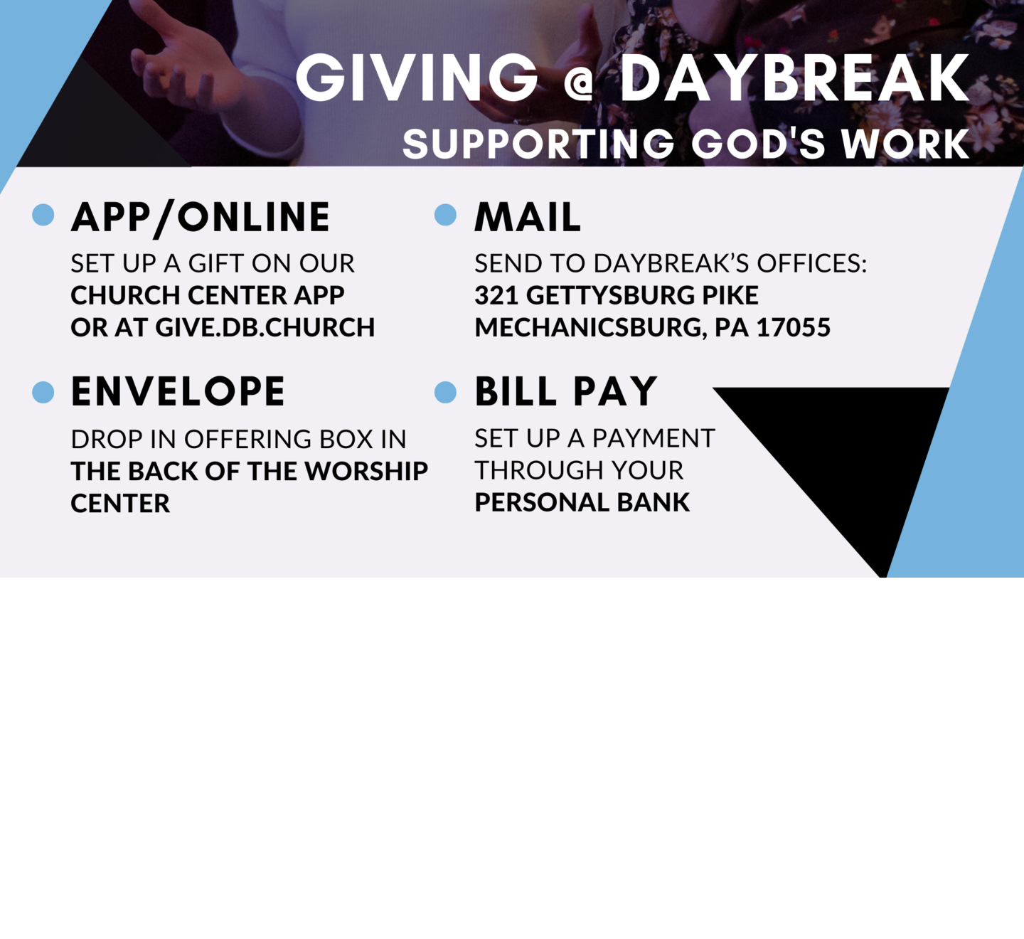 Daybreak Church | What's Happening
