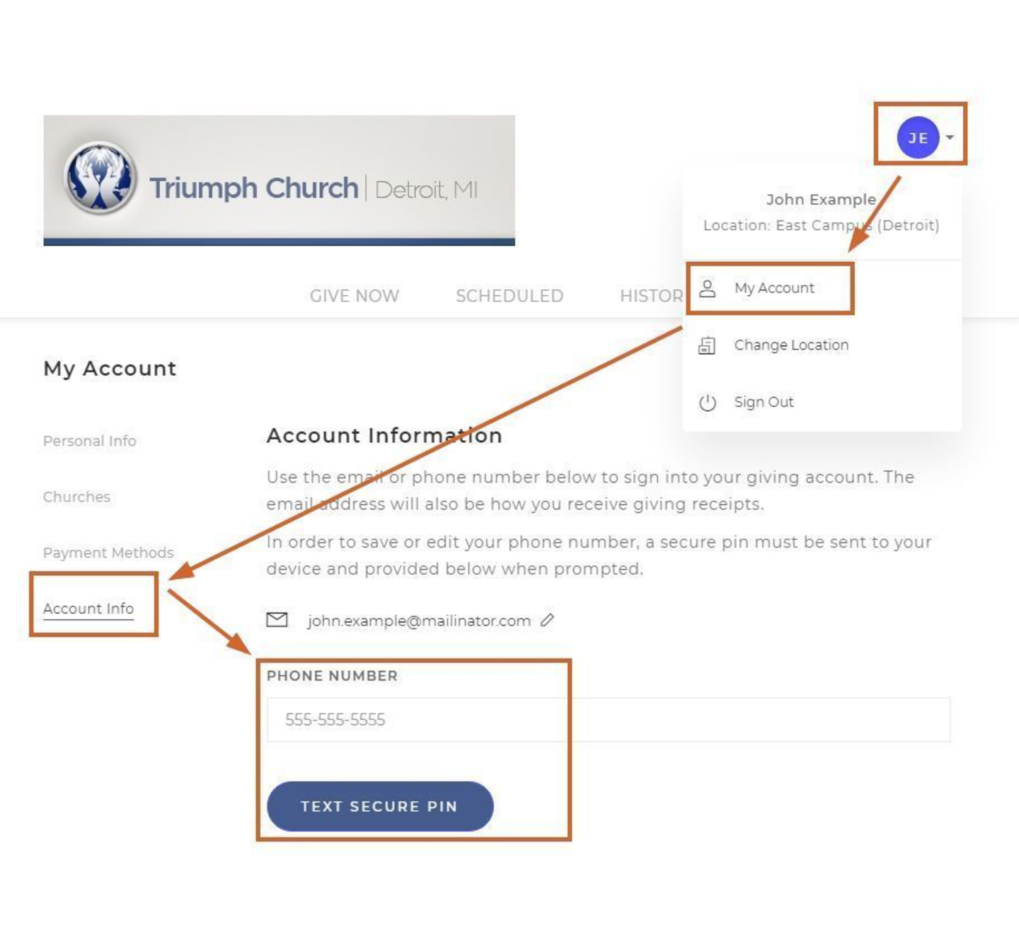 Triumph Church | GIVE