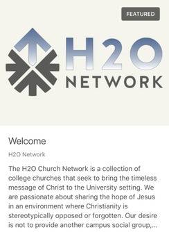 H2O Cincinnati | Get Connected!