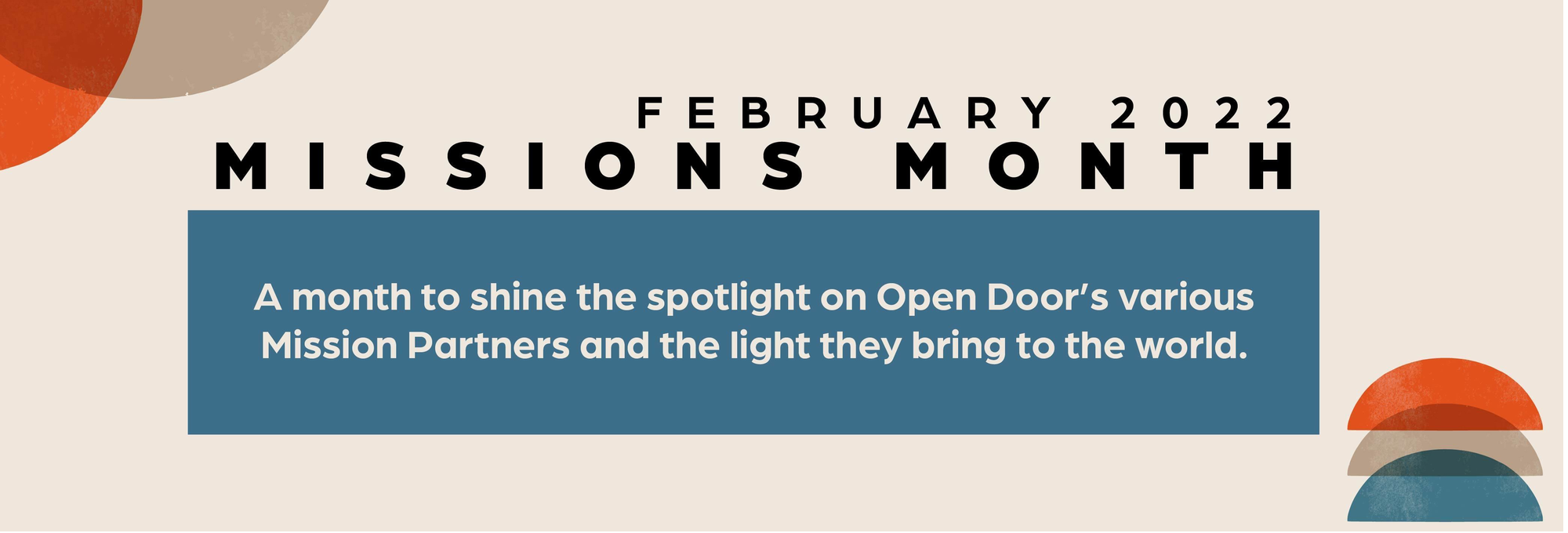 Church of the Open Door | MISSION PARTNERS