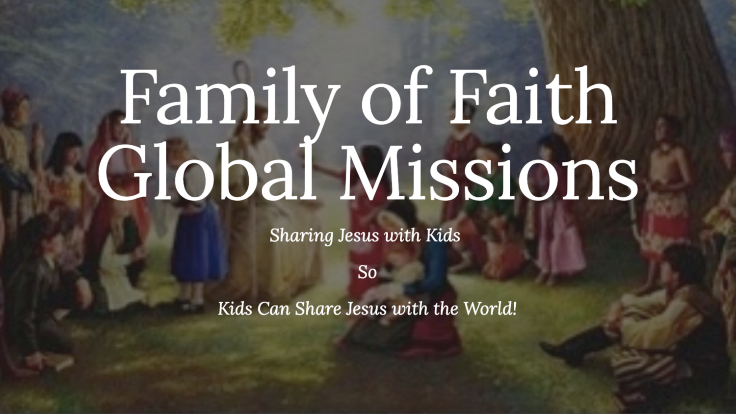 Family of Faith Global Missions | Home