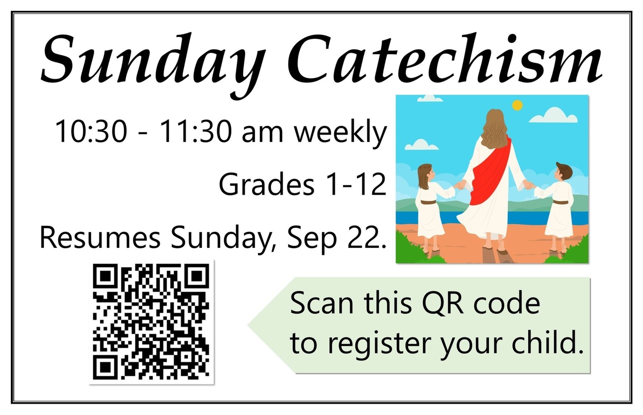The Catholic Parish of Corpus Christi | Sunday Catechism