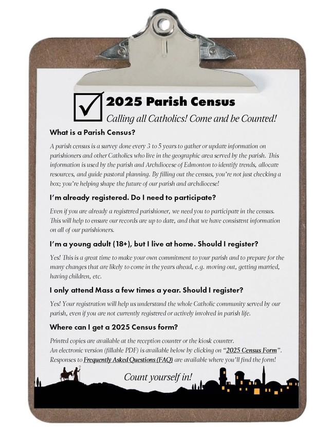 The Catholic Parish of Corpus Christi | Parish Registration