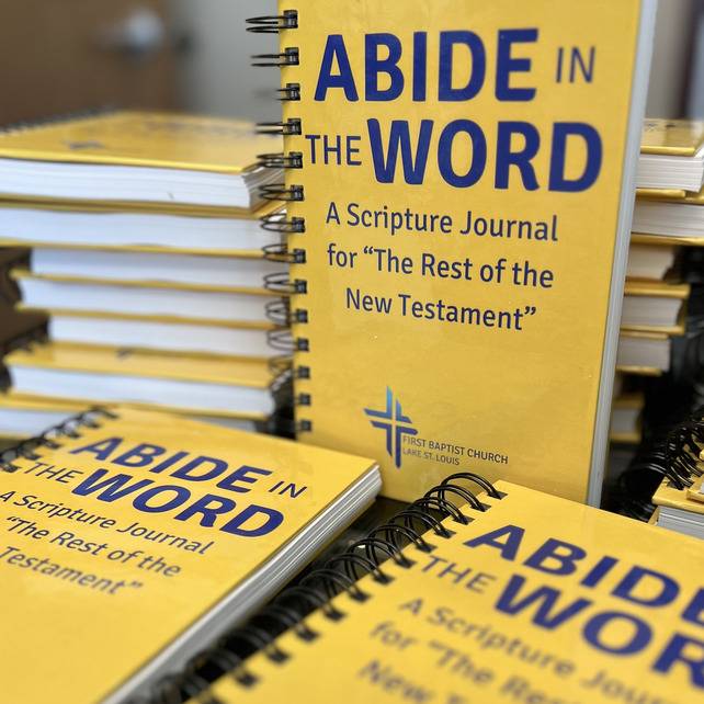 First Baptist Church Lake St Louis | ABIDE Bible Journals
