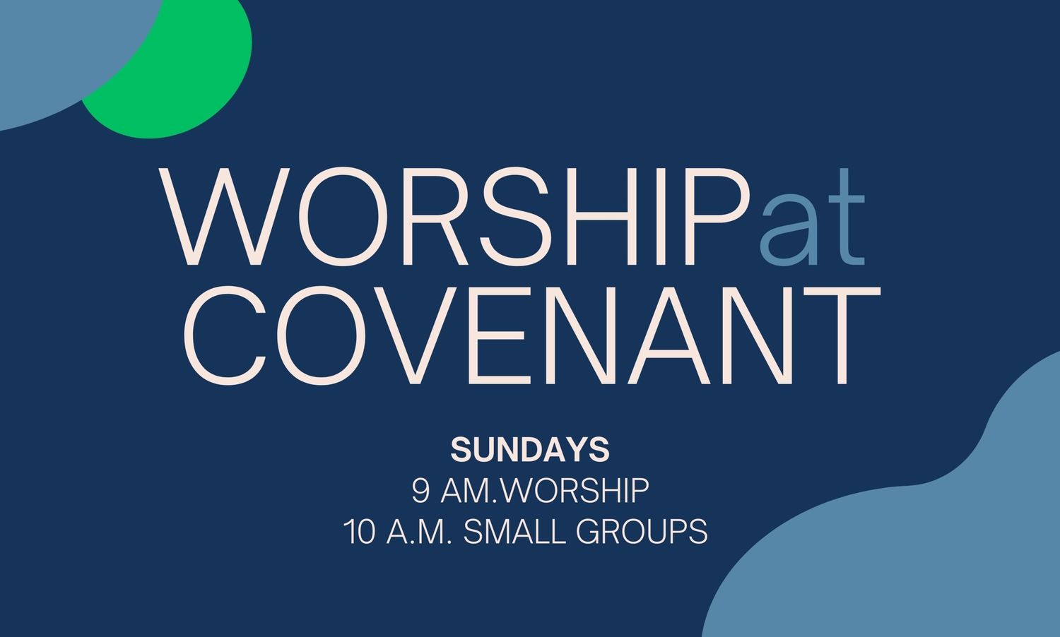 Covenant A Global Methodist Church | Home